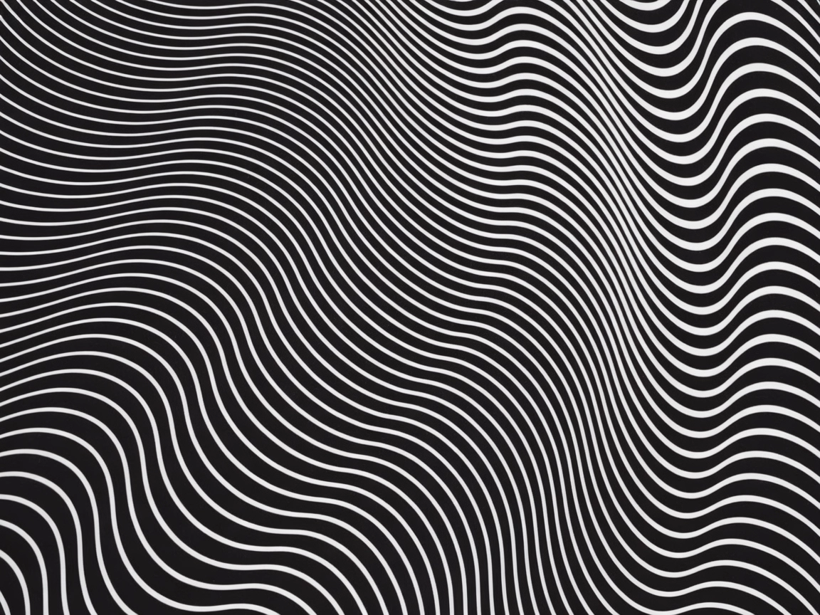 Visual Electric | A mesmerizing black and white abstract pattern ...
